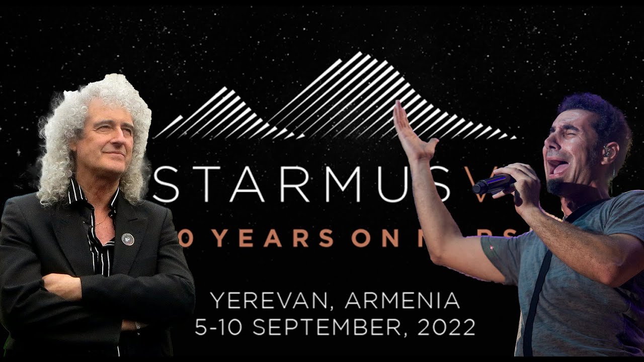 Фестивали в Армении / Starmus VI, Yerevan Music Night / փառատոներ ...