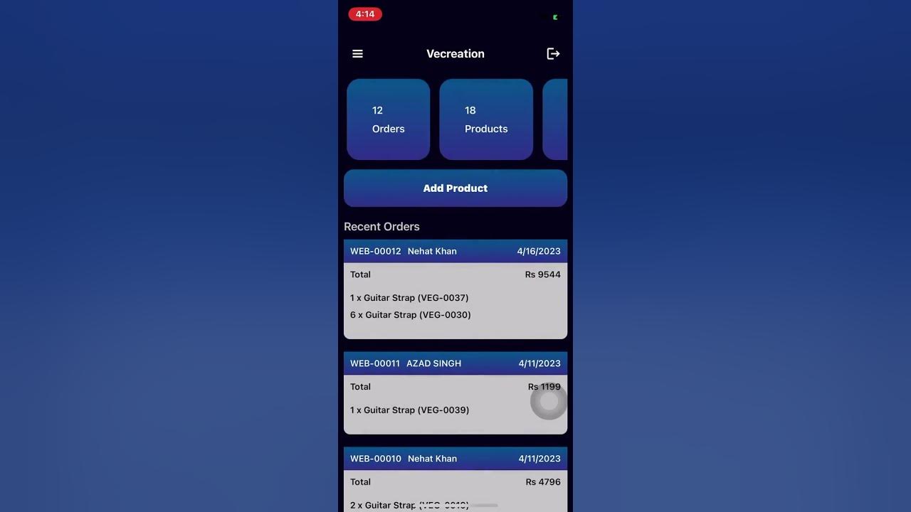 React Native IOS Admin Dashboard App - YouTube
