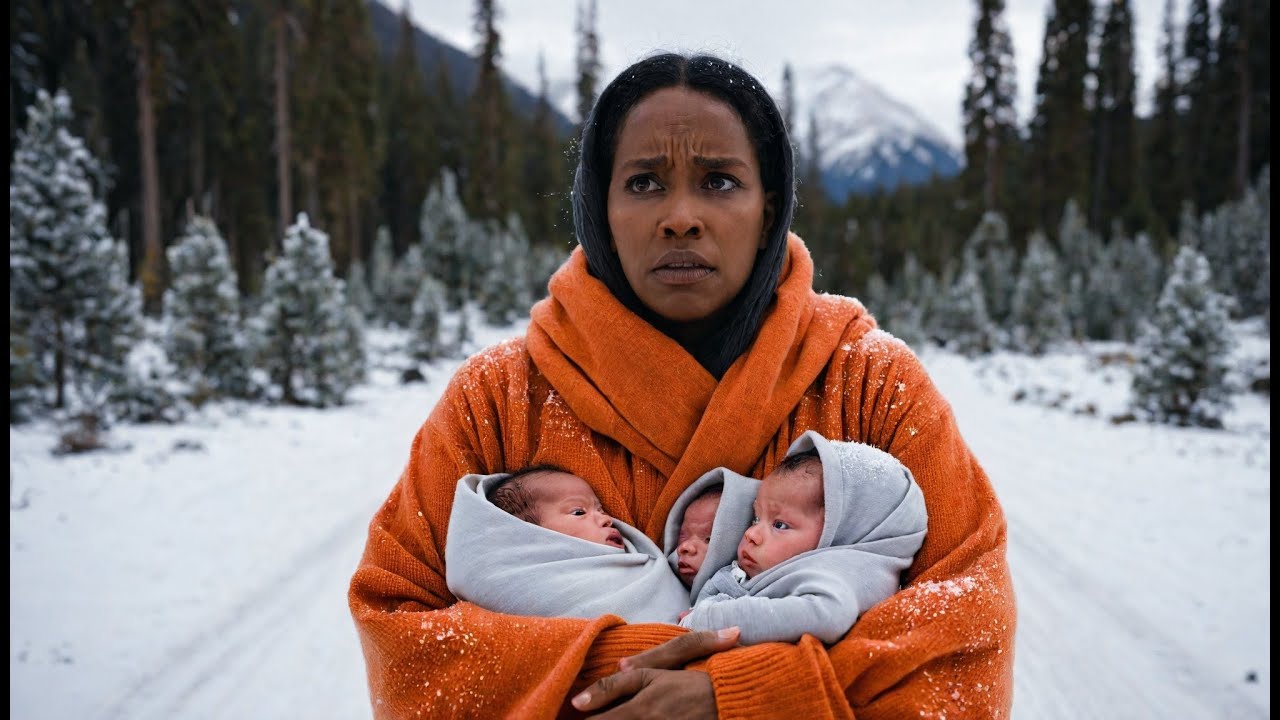 Her Husband Left Her in the Woods with Their Triplets… Then She ...