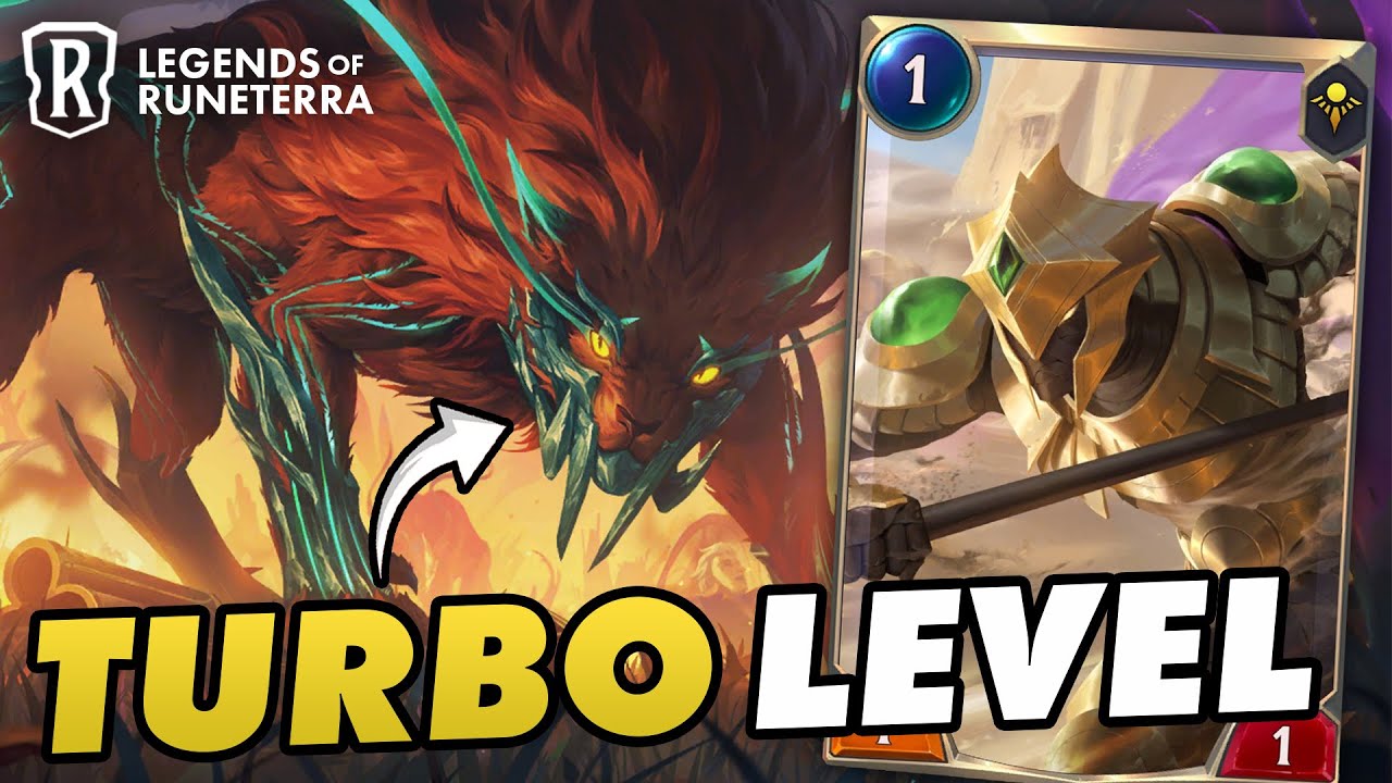 Turbo leveling Nidalee with Sand Soldiers! | Legends of Runeterra ...