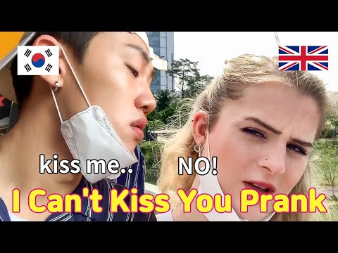 [AMWF] Refusing To Kiss My Korean Boyfriend To See How He Reacts...  * Offended *