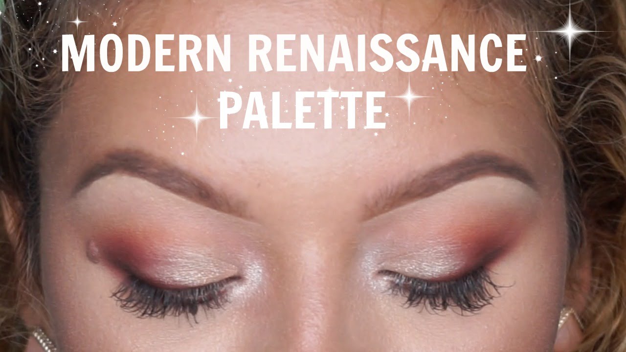 ABH Modern Renaissance palette tutorial - YouTube