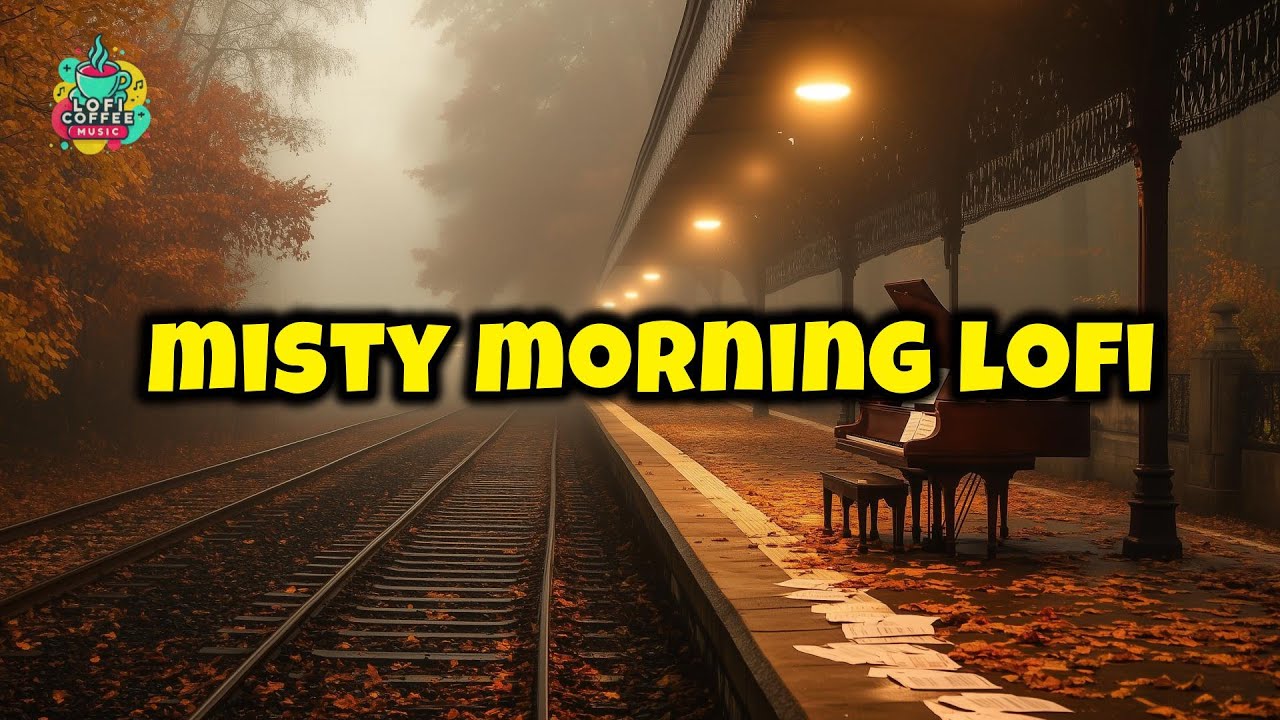 Misty Morning Lofi 🌫️🎹 Foggy Ambience & Piano Loops - YouTube