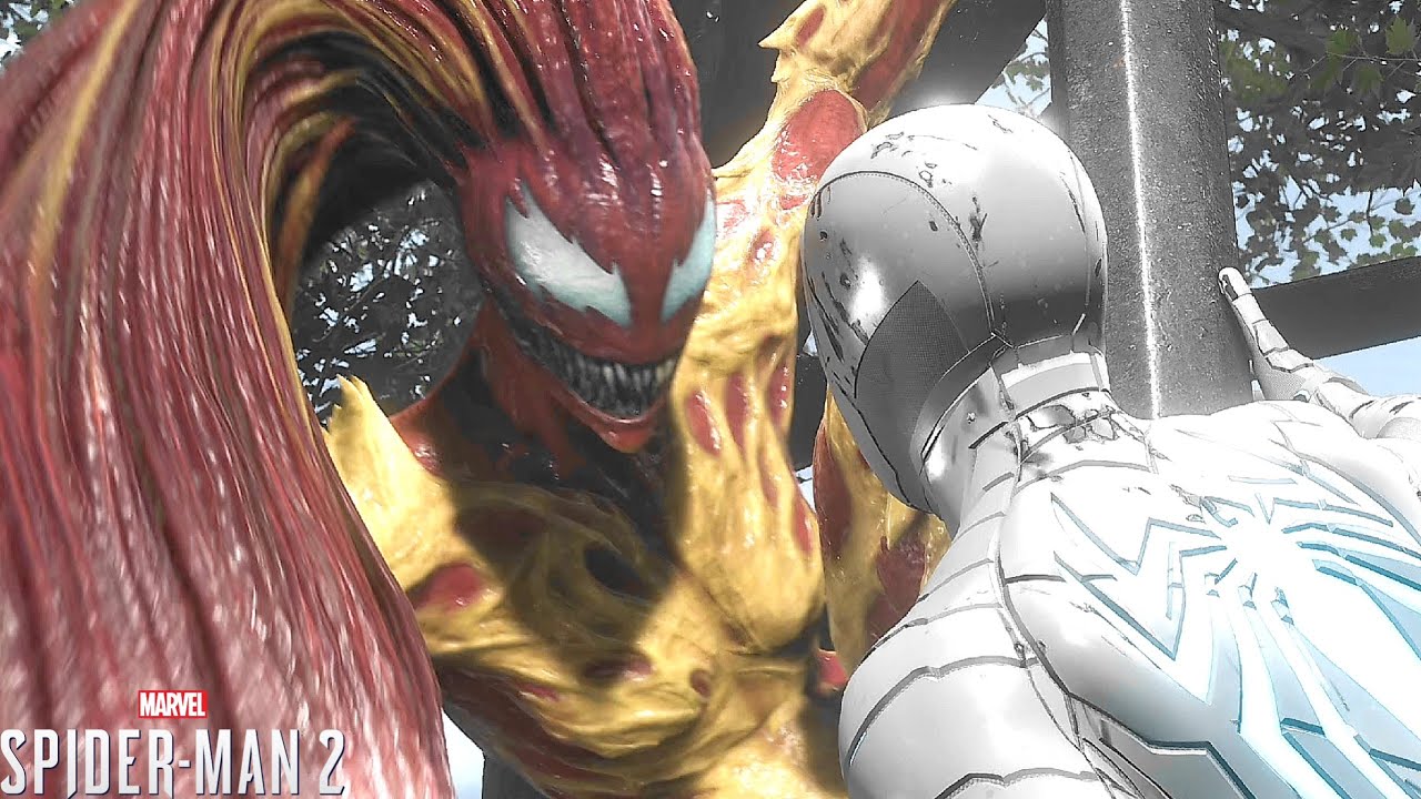 Marvel's Spider-Man 2 Venom Turns Mary Jane Into Scream - Spider-Man Vs ...