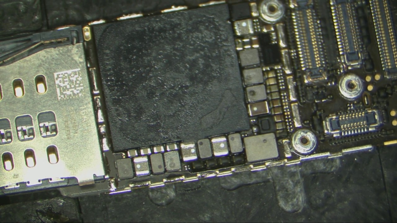 iPhone 6 backlight riparazione circuito retroilluminazione - YouTube