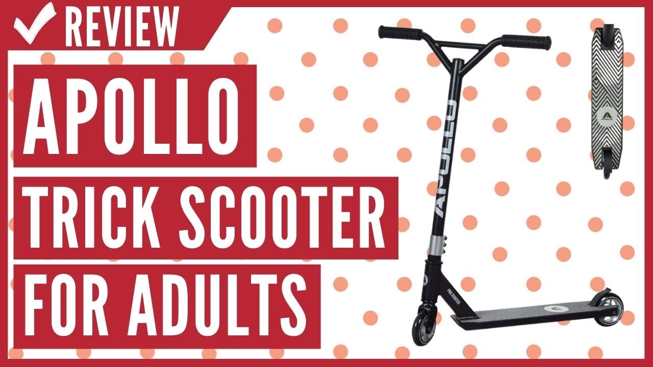 APOLLO Pro Scooter - Trick Scooter for Adults Review - YouTube