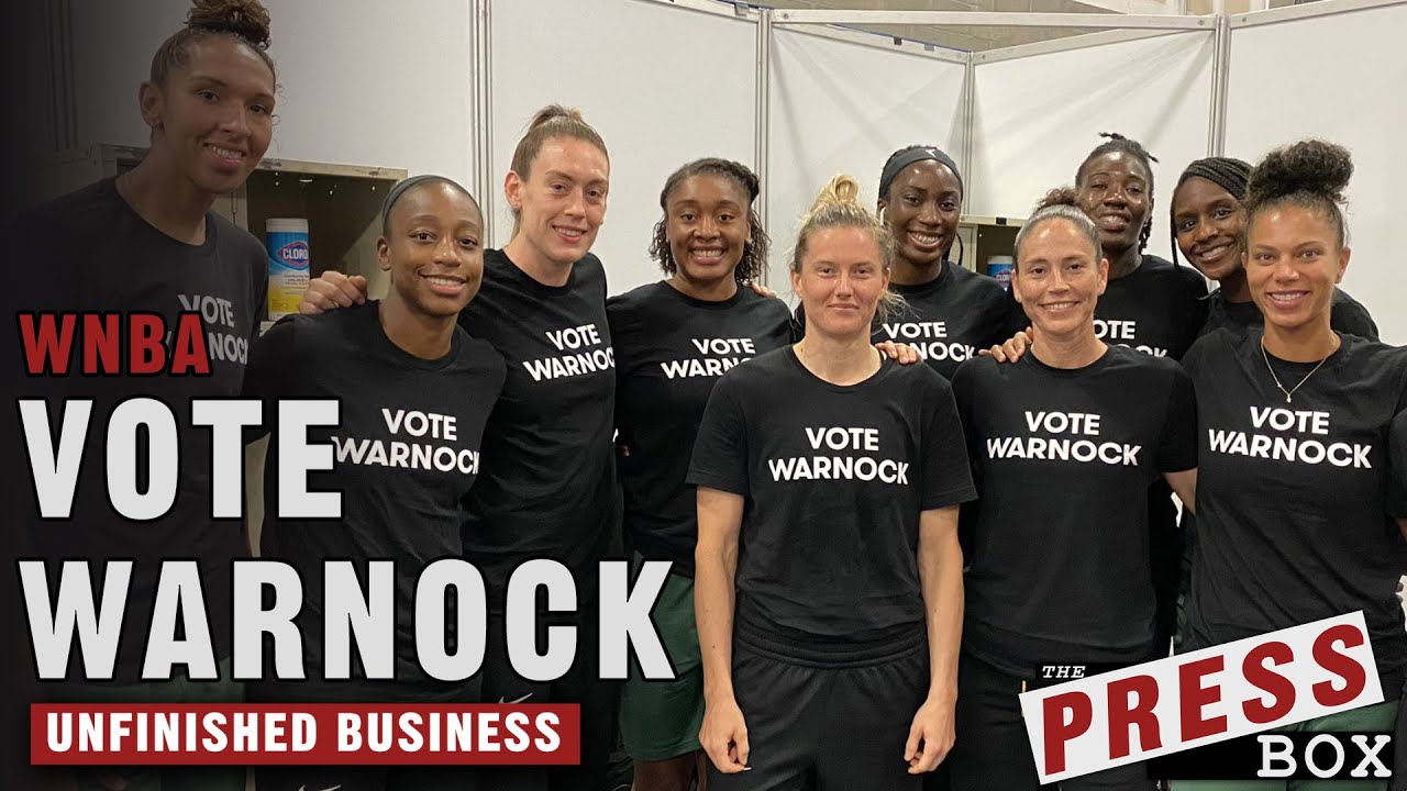 WNBA: Vote Warnock - August 8, 2020 - YouTube