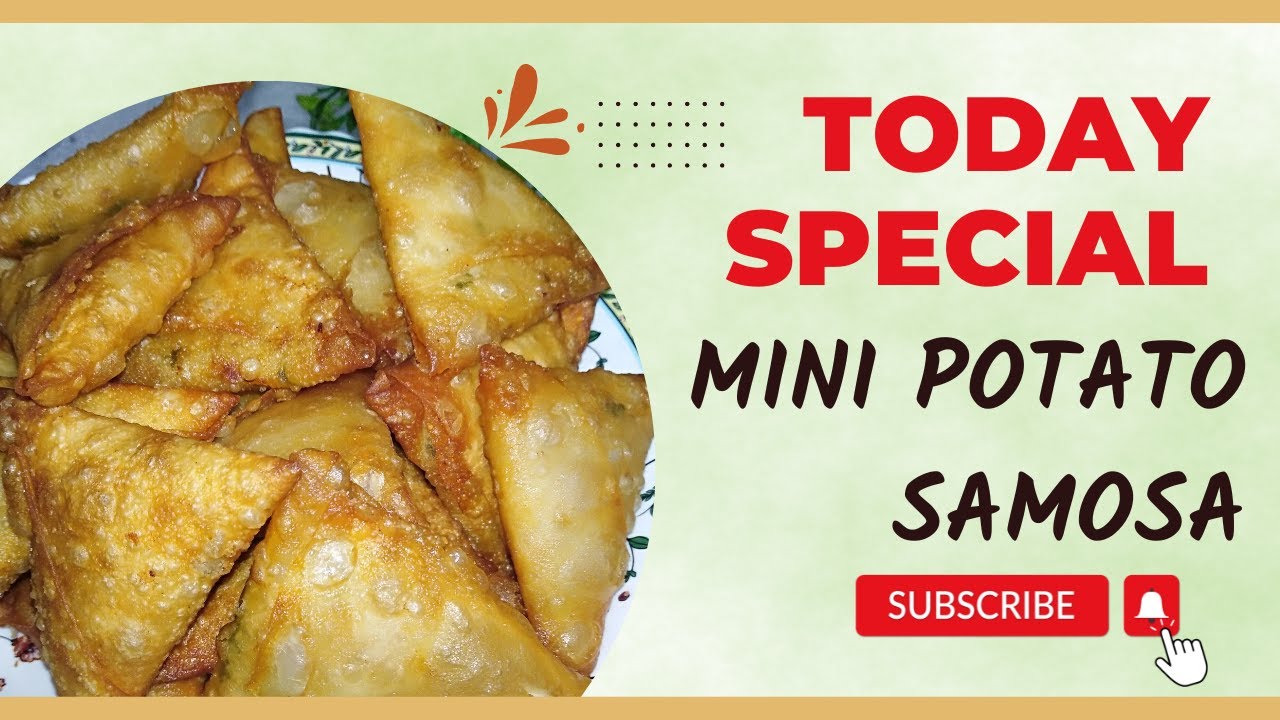 Mini Potato Samosa Recipe | One Bite Samosa | Ramadan Special | Iftar ...