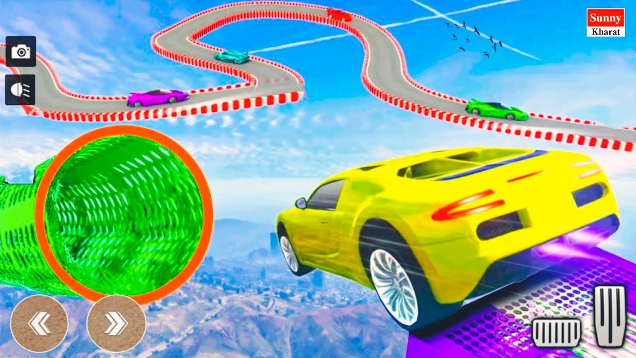 Extreme Ramp Car Stunt Racing 3D - Mega Ramp GT Sports Car Stunt ...