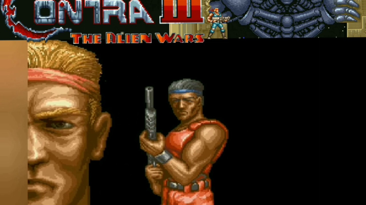 Contra III (3) - Super Nintendo - Intro/Gameplay - (SNES)(HD)(1080p ...