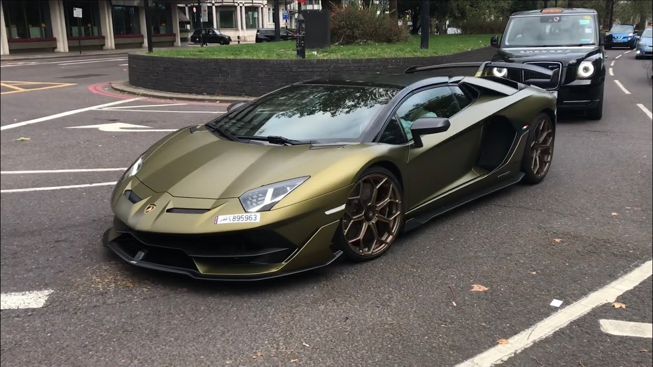 Car Spotting Supercars In London 2023 #48 | SVJ, SLR, GT3 Touring, V12 ...