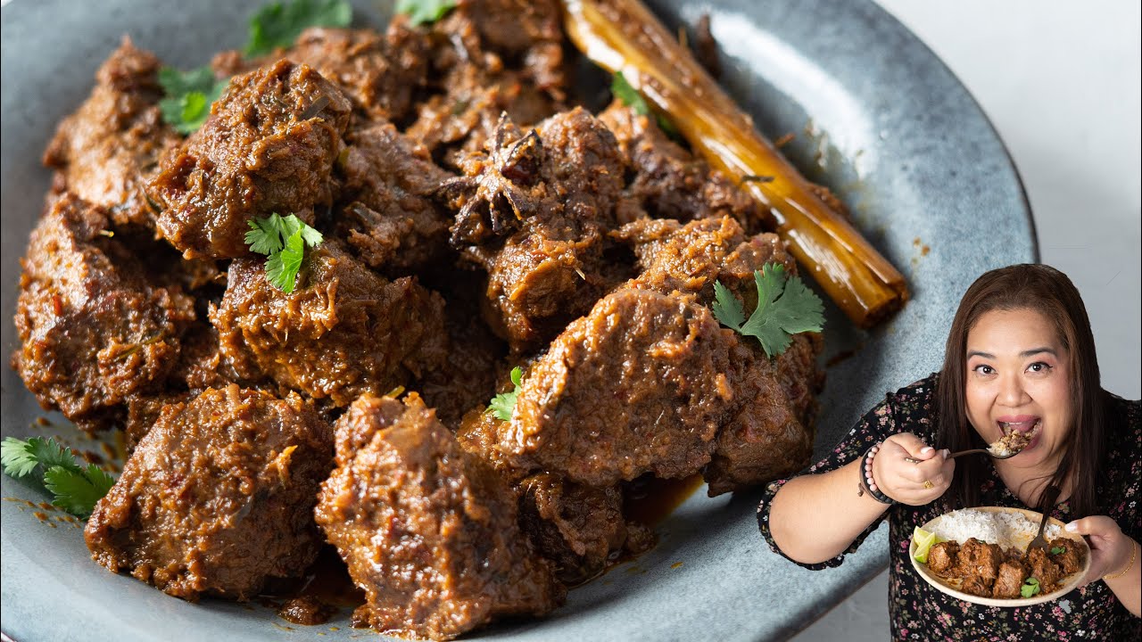 Beef Rendang Recipe Youtube