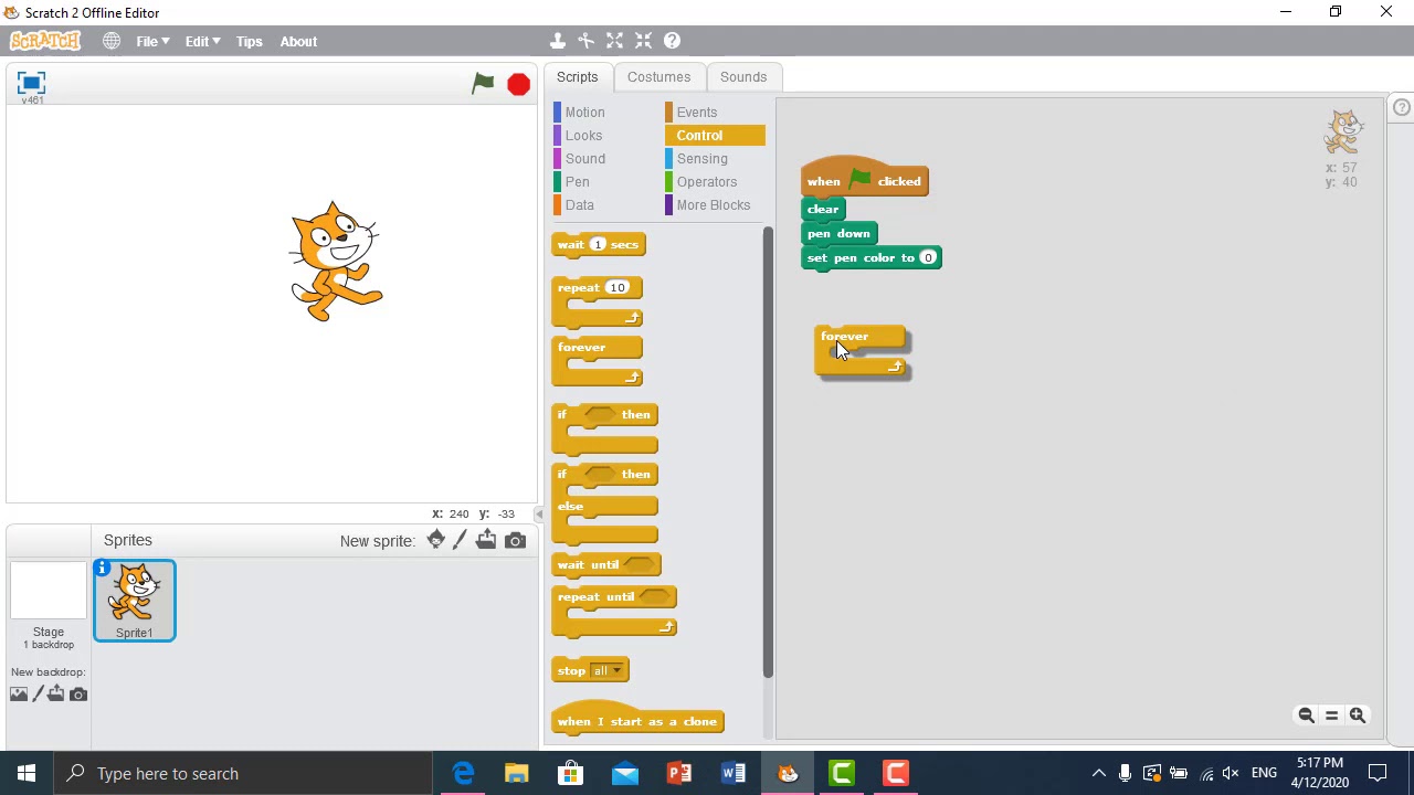 How to create a Rainbow star by Scratch program? - YouTube