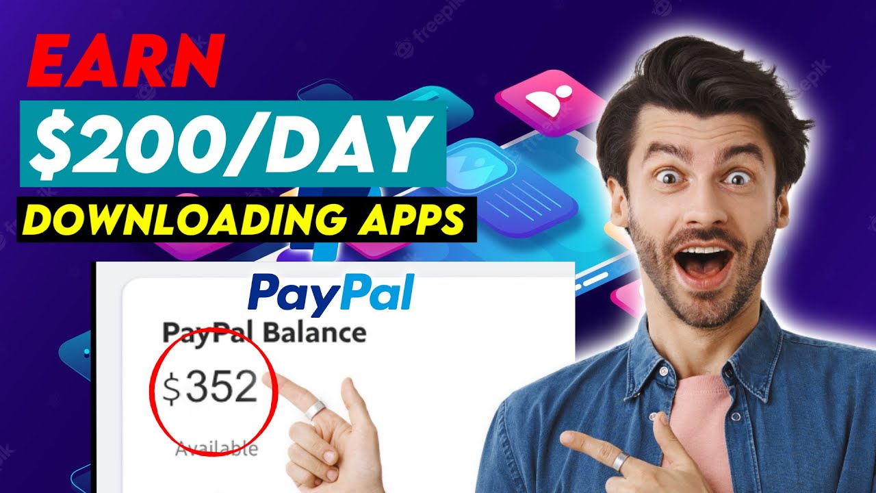 Make $200 Per Day By Downloading Apps | Free Method | Make Money Online ...