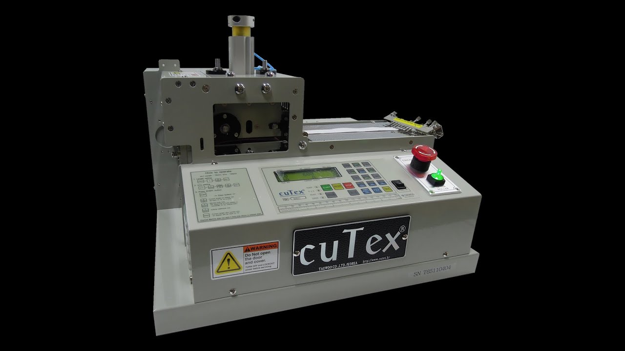 TBC 50EC with TFD 92AT, elastic band cutter with extra feeding device ...