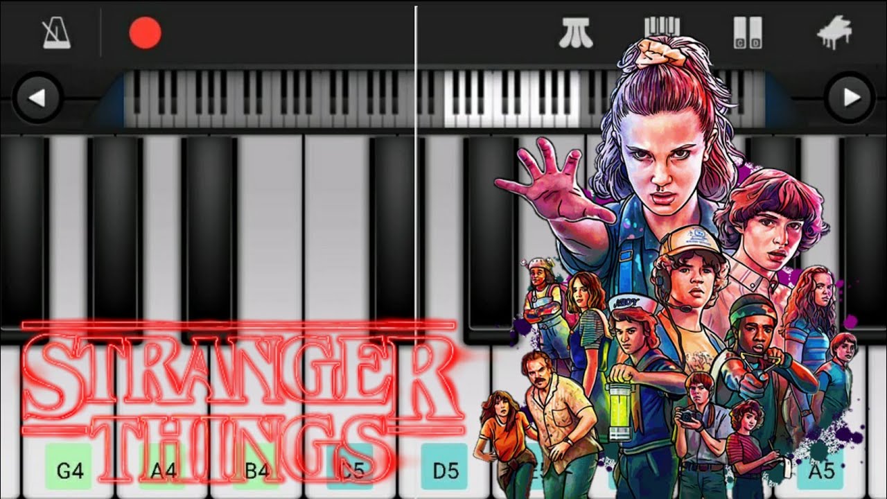 Stranger Things Theme Song | Perfect Piano | Basic Piano - YouTube