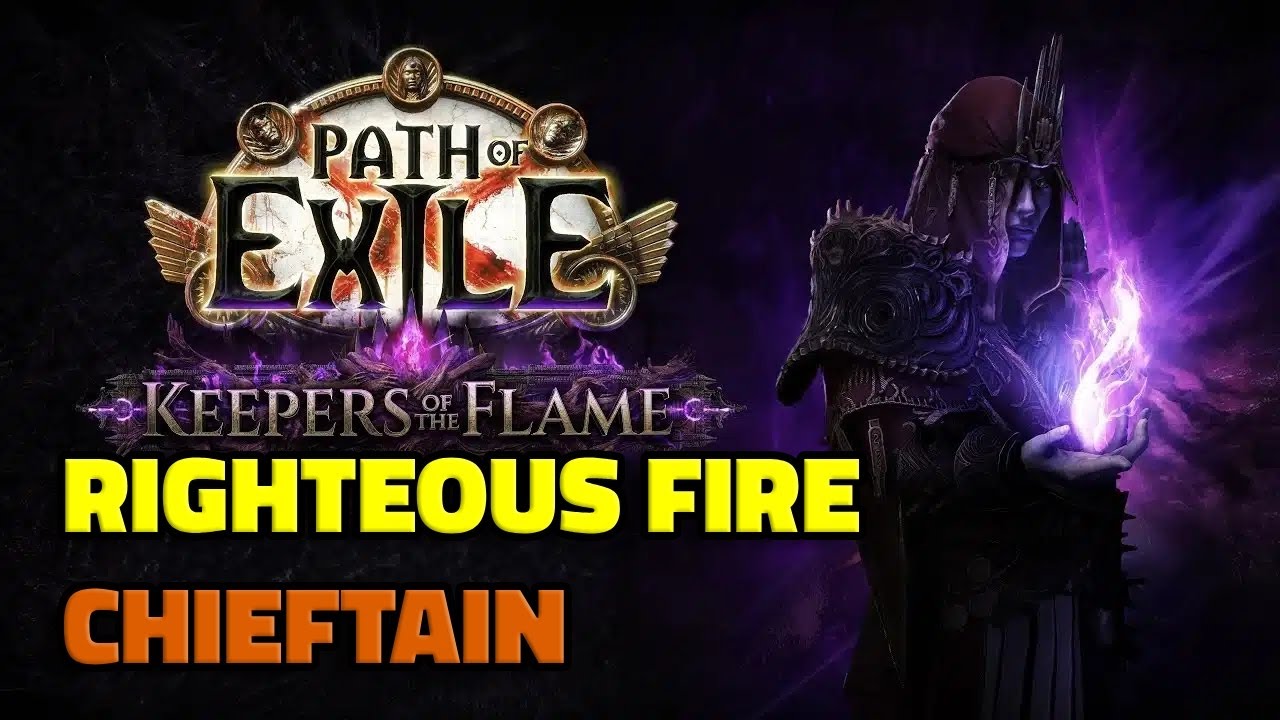 PoE 1 - 3.27 Righteous Fire Chieftain Starting Maps - YouTube