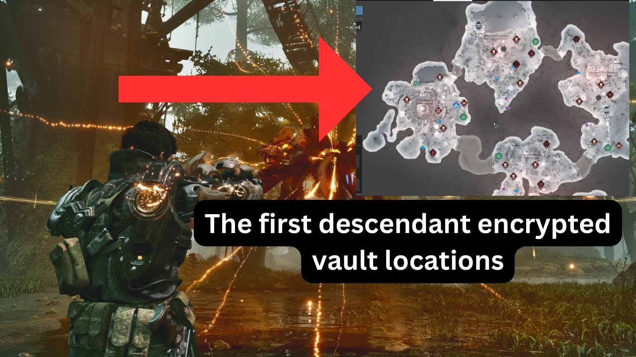 How to open the first descendant encrypted vault location | The first ...
