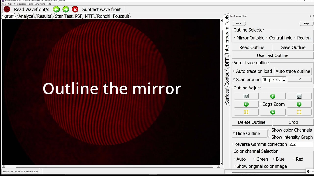 DFTFringe Tutorial Part1 (introduction) - YouTube
