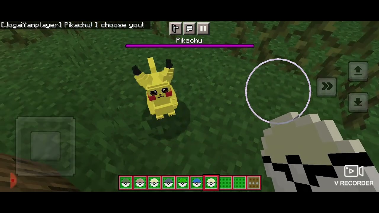 Testando mod de Pokémon no Minecraft - YouTube
