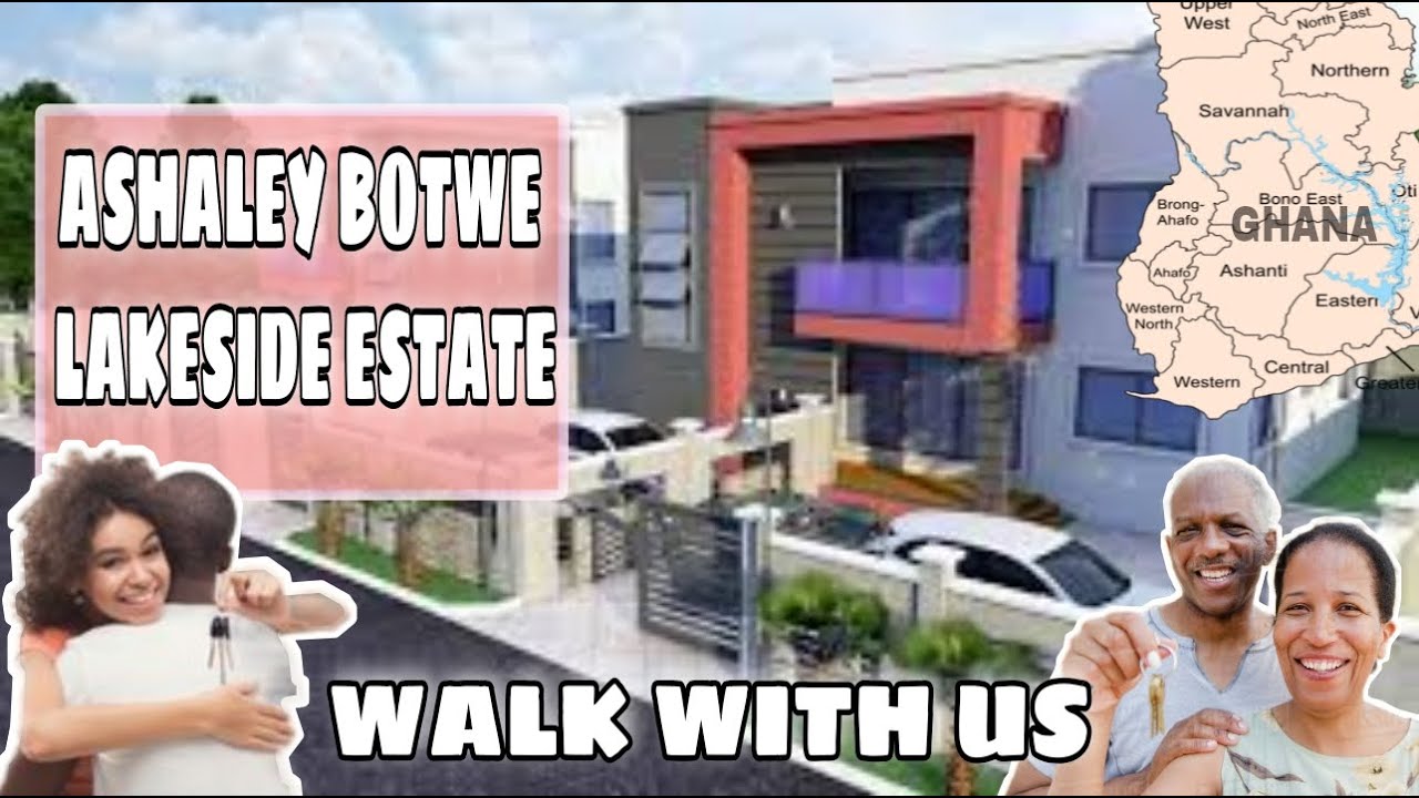 Ashaley Botwe Lakeside Estates Walk with US! - YouTube