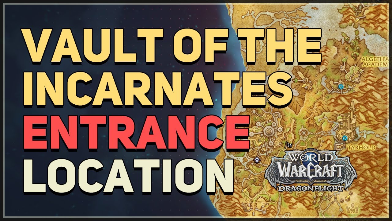 Vault of the Incarnates Entrance Location WoW - YouTube