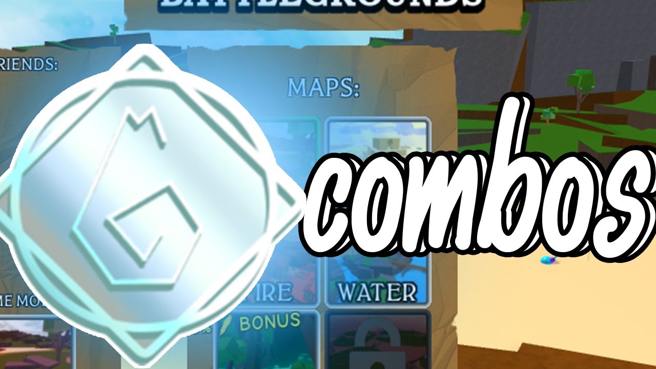 COMBOS COM ICE - Elemental Battlegrounds - YouTube