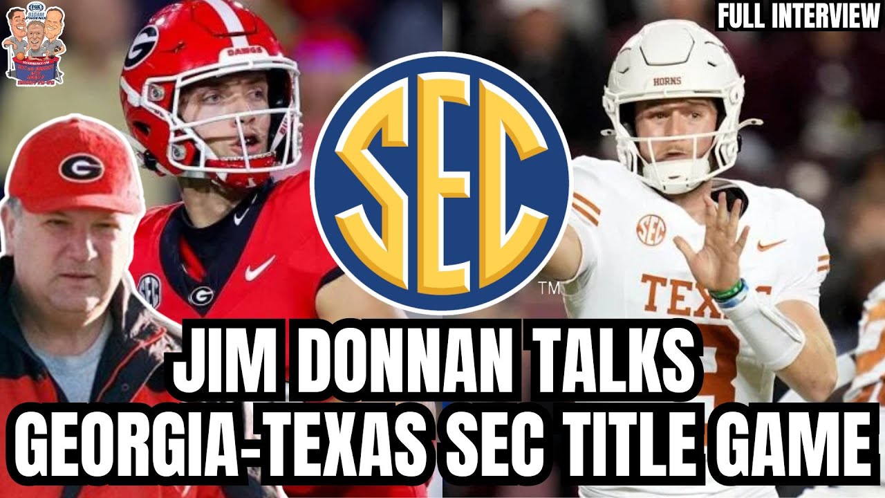 Former Georgia Head Coach & CFB HOFer Jim Donnan talks SEC Championship ...