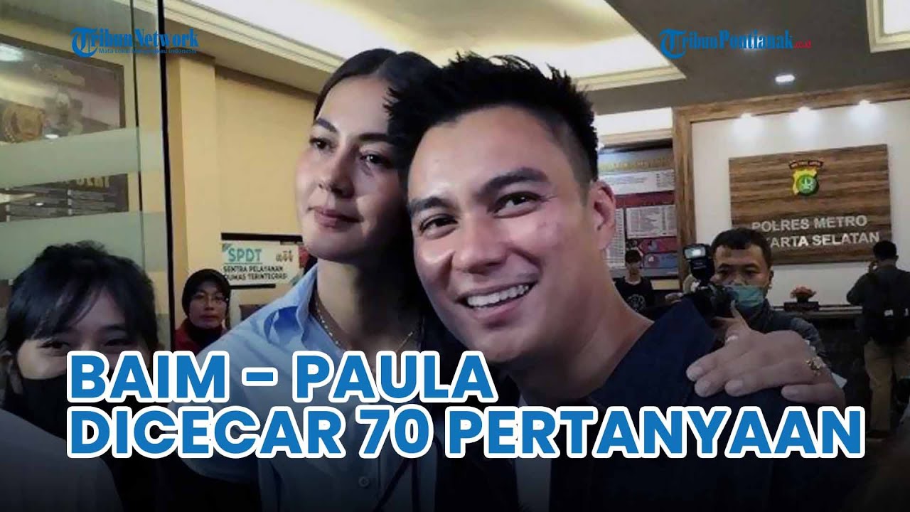 70 Pertanyaan Untuk Baim Wong Dan Paula Verhoeven Saat Diperiksa 4 5