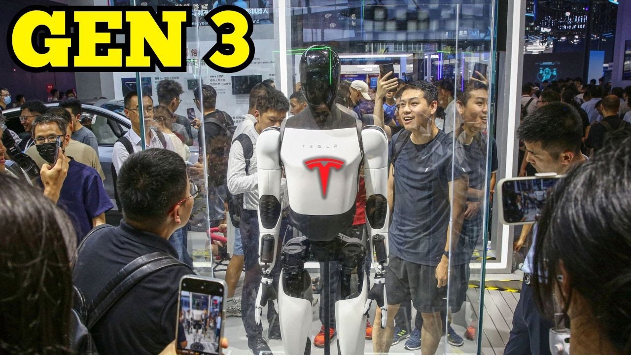 Major Updates to Tesla Optimus Generation 3 Robot! Elon Musk Reveals ...