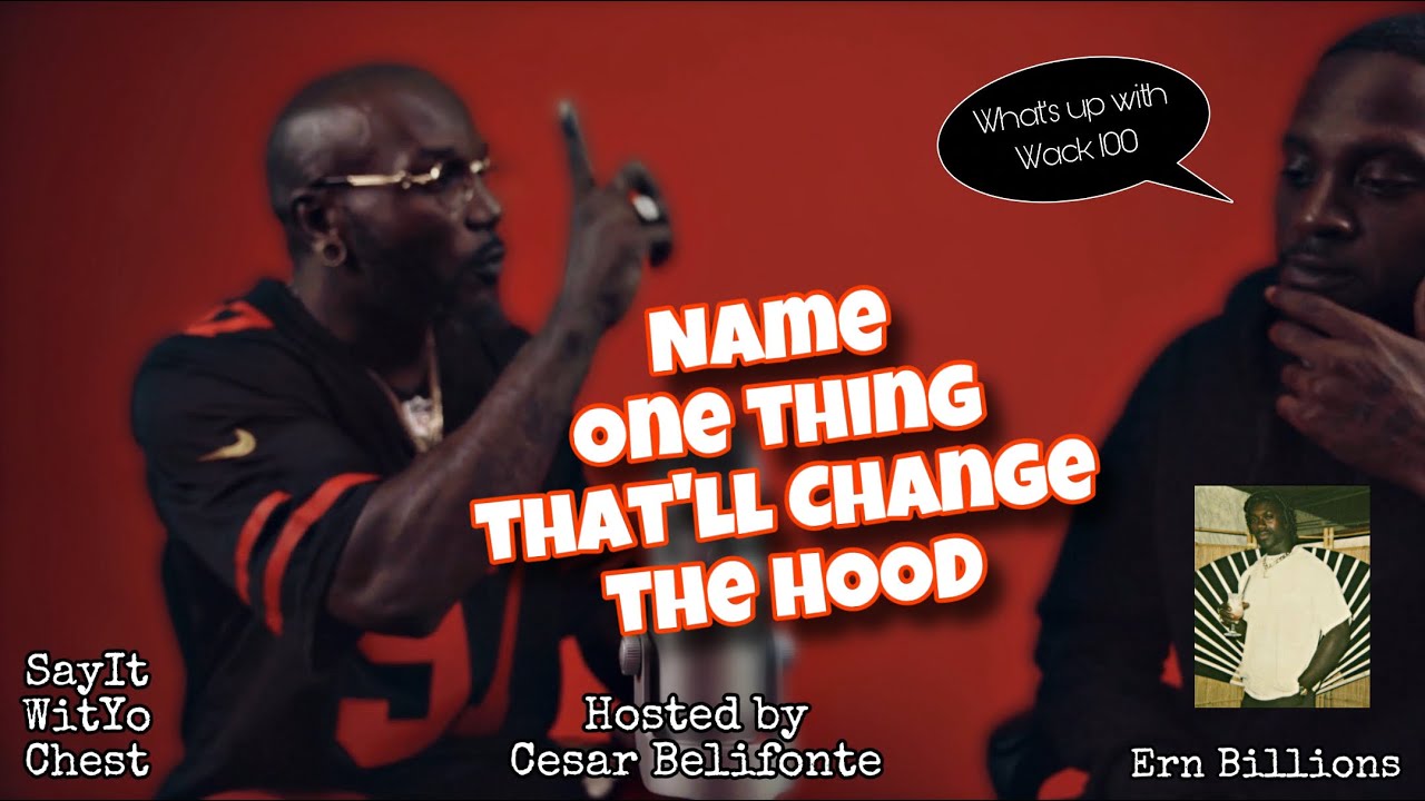 Cesar Belifonte @BABYGANGSTAERN interview about #GangstaErn, #Wack100 ...