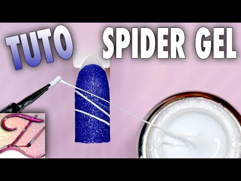 *SPIDER GEL* Tuto nail art ネイルアート - YouTube