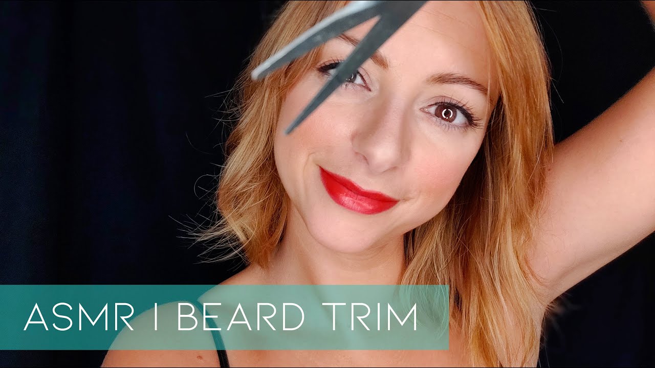 ASMR Beard Trim 🧔 - YouTube
