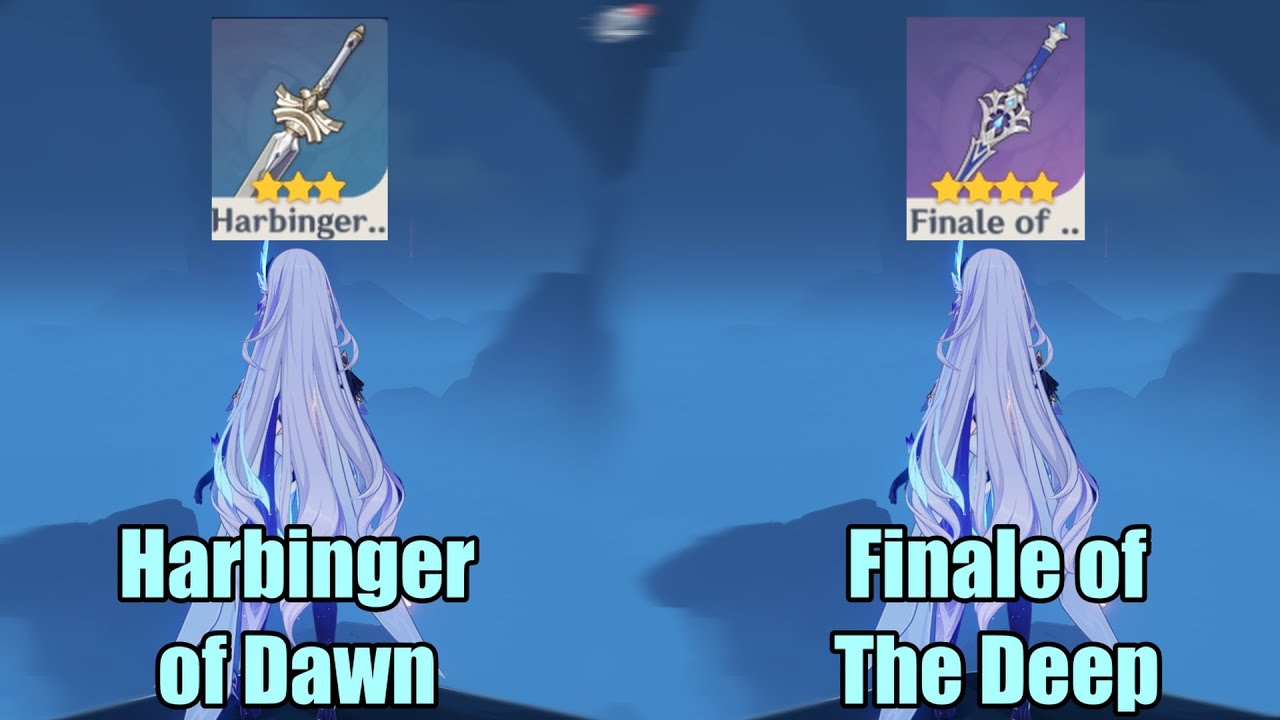 Skirk R5 Finale of the Deep (F2P 4⭐) Vs R5 Harbinger of Dawn (F2P 3⭐ ...