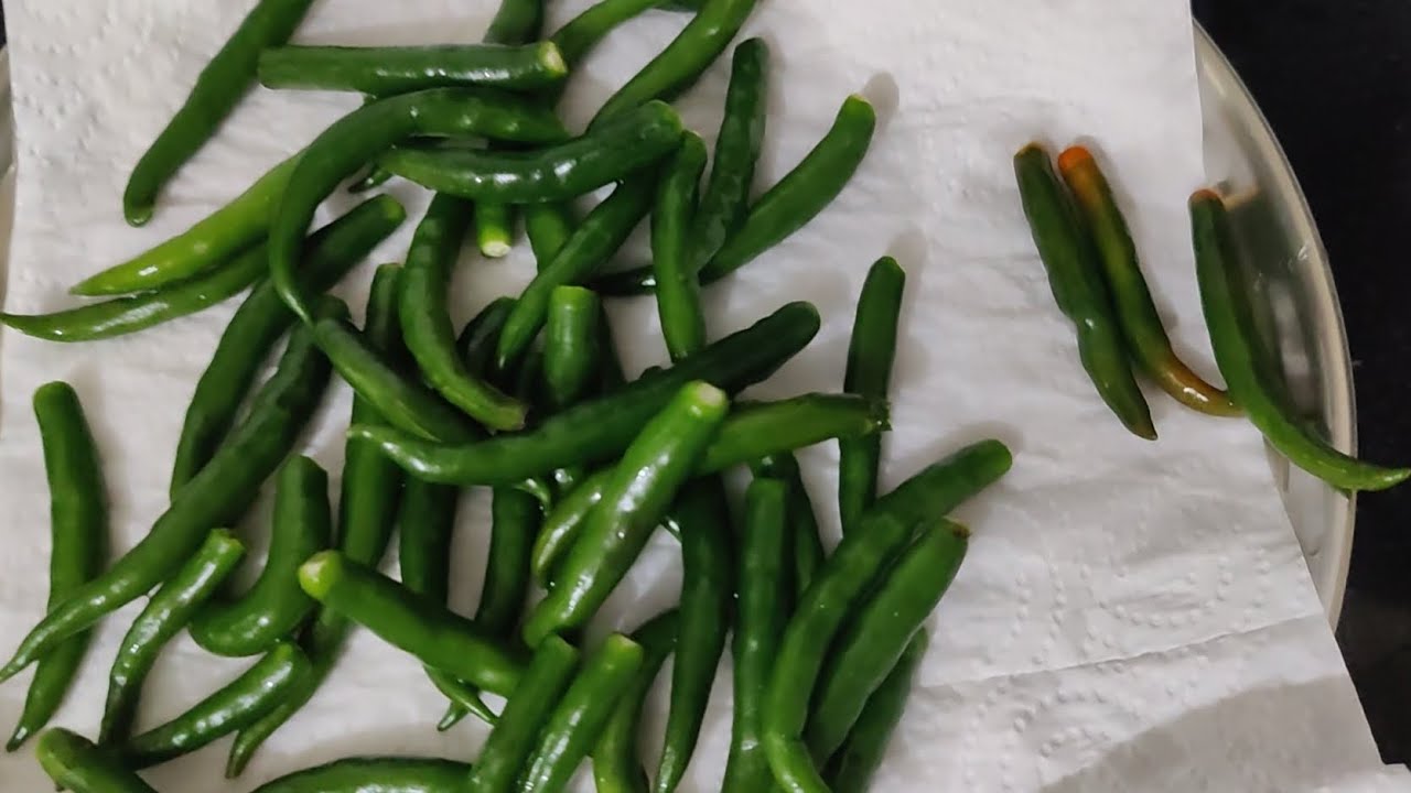 How to store chilli, curry leaves, mint leaves, coriander leaf and ...