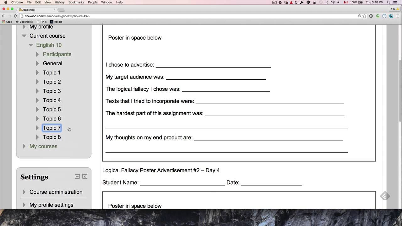 Basic Moodle Navigation - YouTube