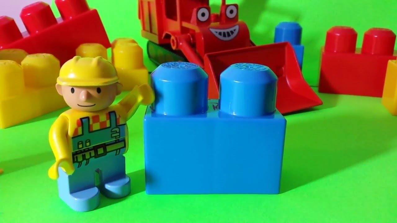Bob The Builder Learning Counting and Colors Shapes and Sizes - YouTube