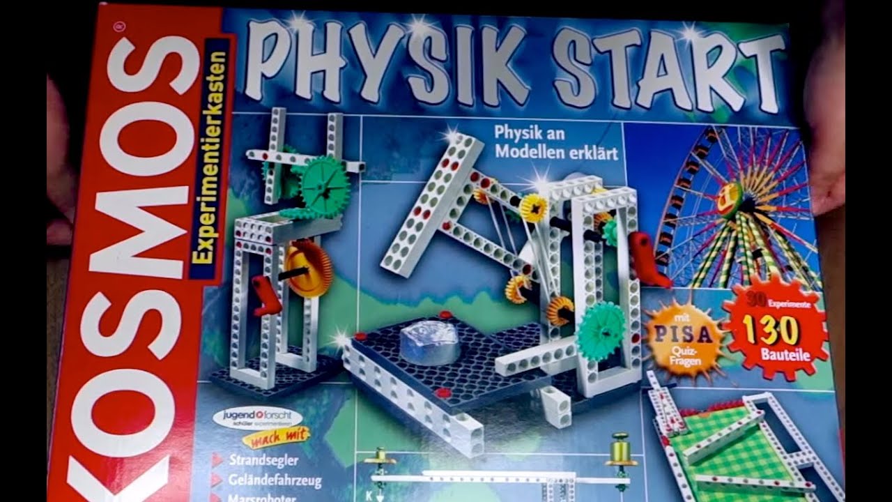 Kids Physics Fun Toy: Kosmos Physik Start Open Box - YouTube