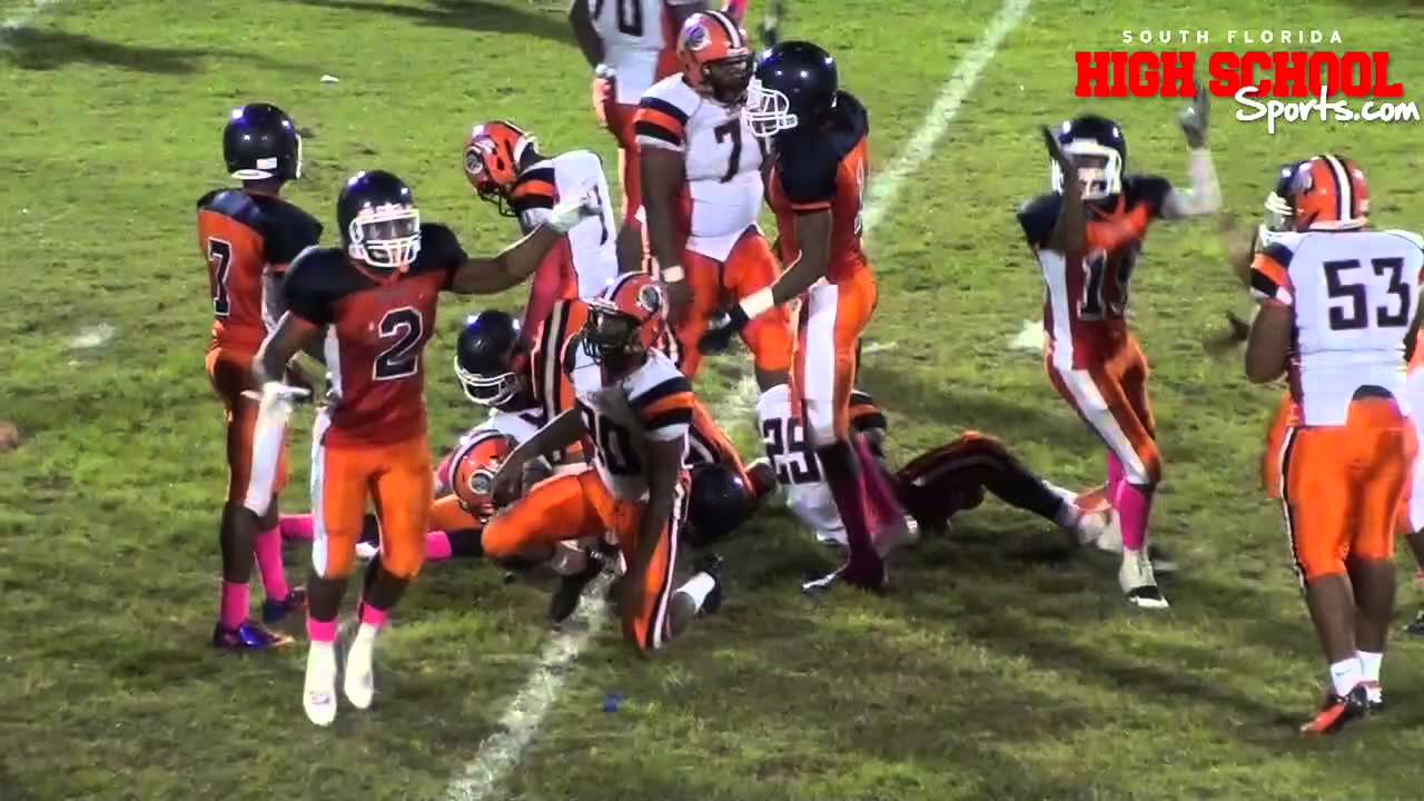 Carol City Chiefs VS Homestead Broncos - YouTube