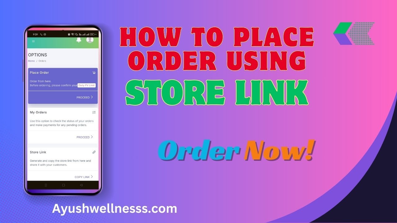 How to Place Order Using Store Link | Store Link Benefit - YouTube
