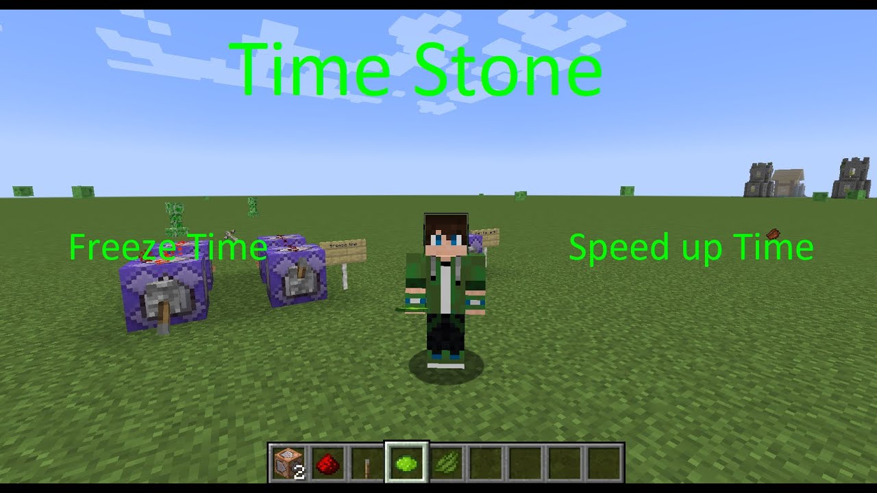 How to make the Time Stone in Minecraft! - YouTube