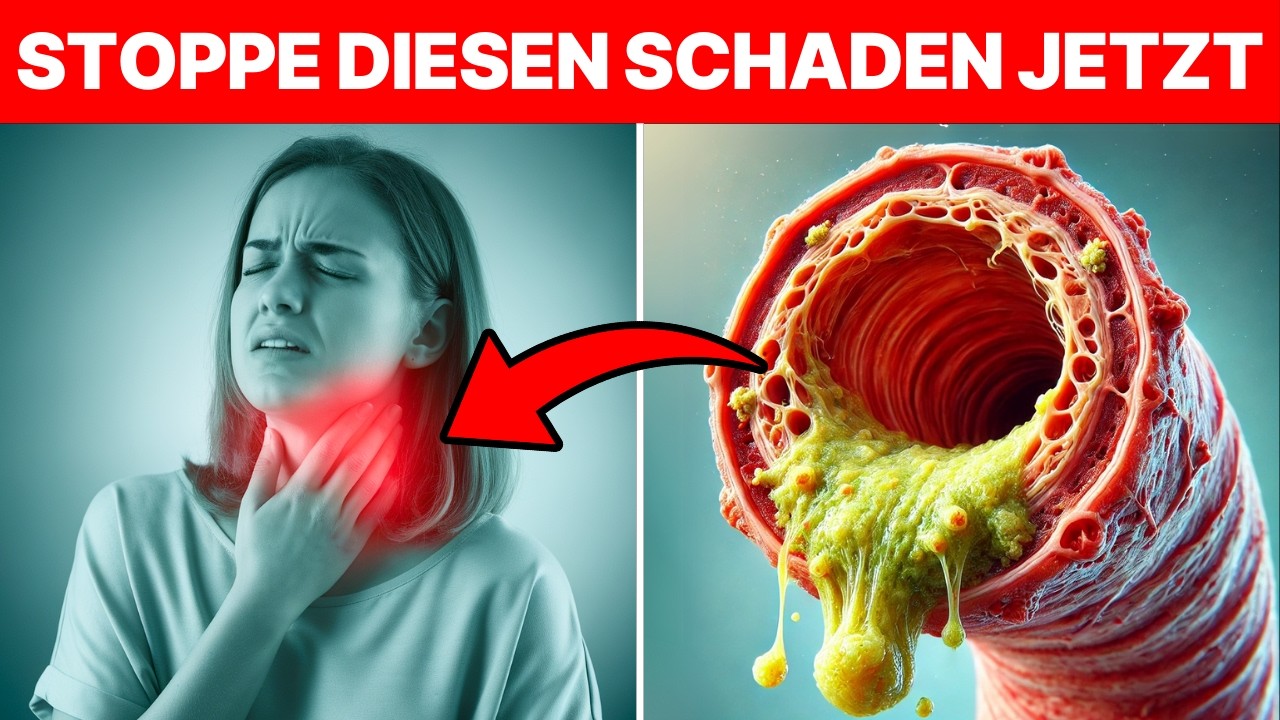 DIE WAHRE URSACHE VON HARTNÄCKIGEM GIFTIGEM SCHLEIM (SCHLEIM IM RACHEN) - YouTube