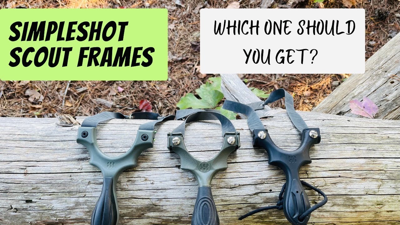 Which Simpleshot Scout Slingshot Is Best For You? - YouTube