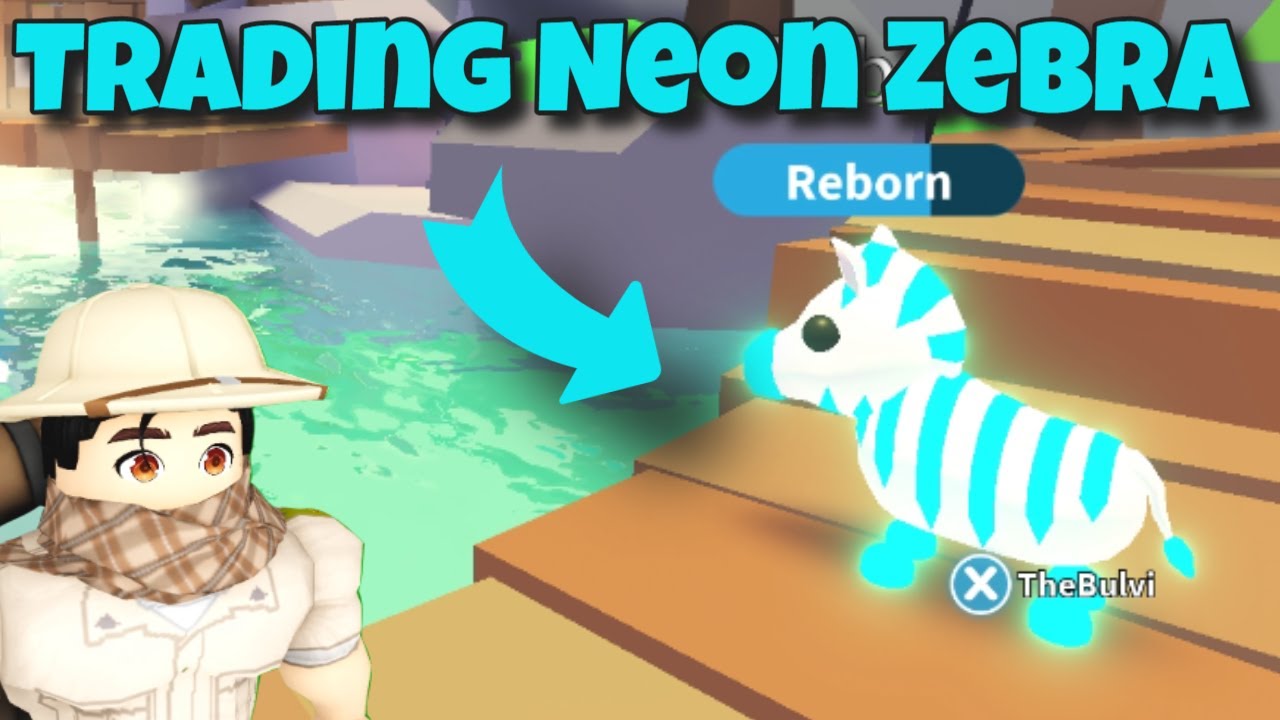 Trading *New* Neon Zebra - YouTube