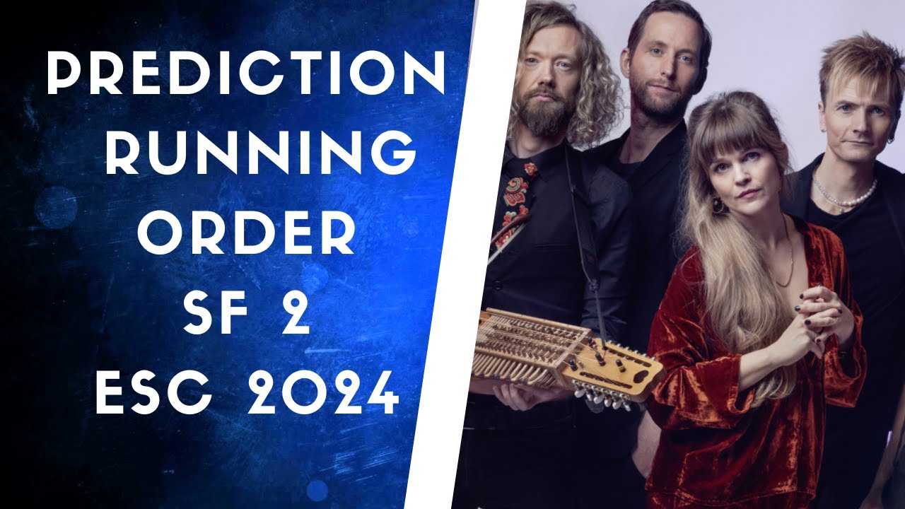 Eurovision Song Contest Semi Final 2 | Running Order Prediction - YouTube