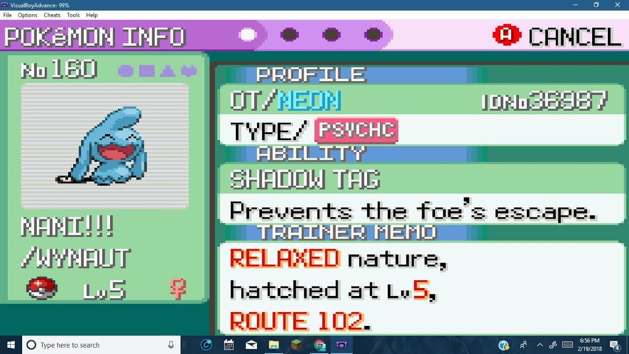 Emerald 7 (HM Strength, Repeat/Timer Ball, Fiery Path, Hidden Power ...