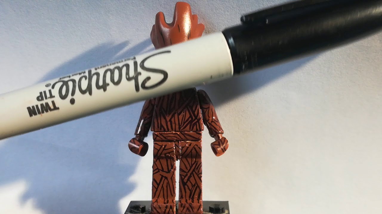 Custom LEGO™ Groot Minifigure - YouTube