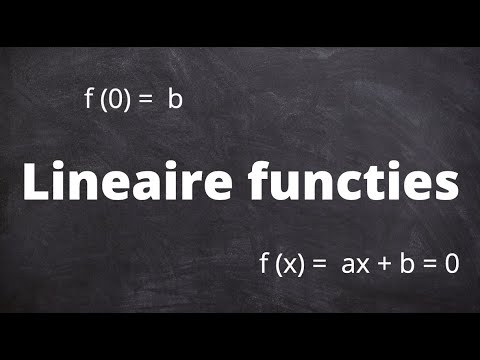 Snijpunten met x-as en y-as bij een functie - YouTube
