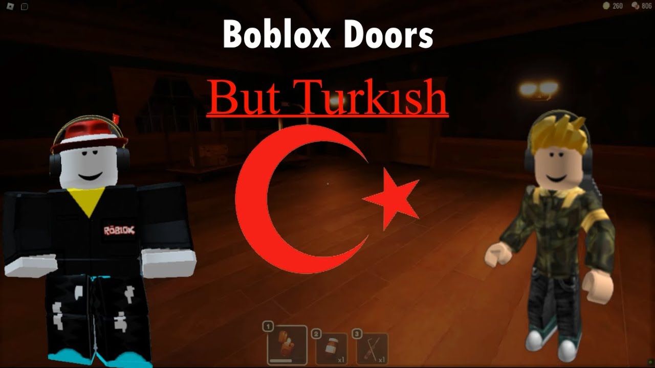 Boblox Doors But Turkish :) | Roblox Doors - YouTube