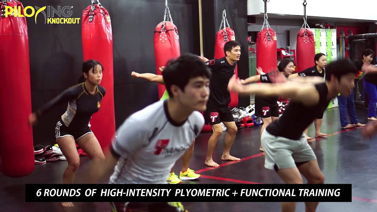 필록싱넉아웃영상 PILOXING KNOCKOUT 격투기선수들과 함께 넉아웃! - YouTube